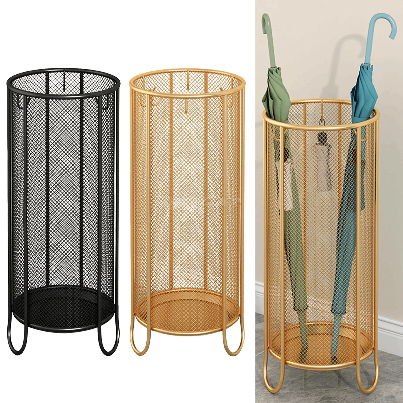 Iron-Art-Umbrella-Storage-Holder-Umbrella-Organizer-Umbrella-Rack-Stand ...