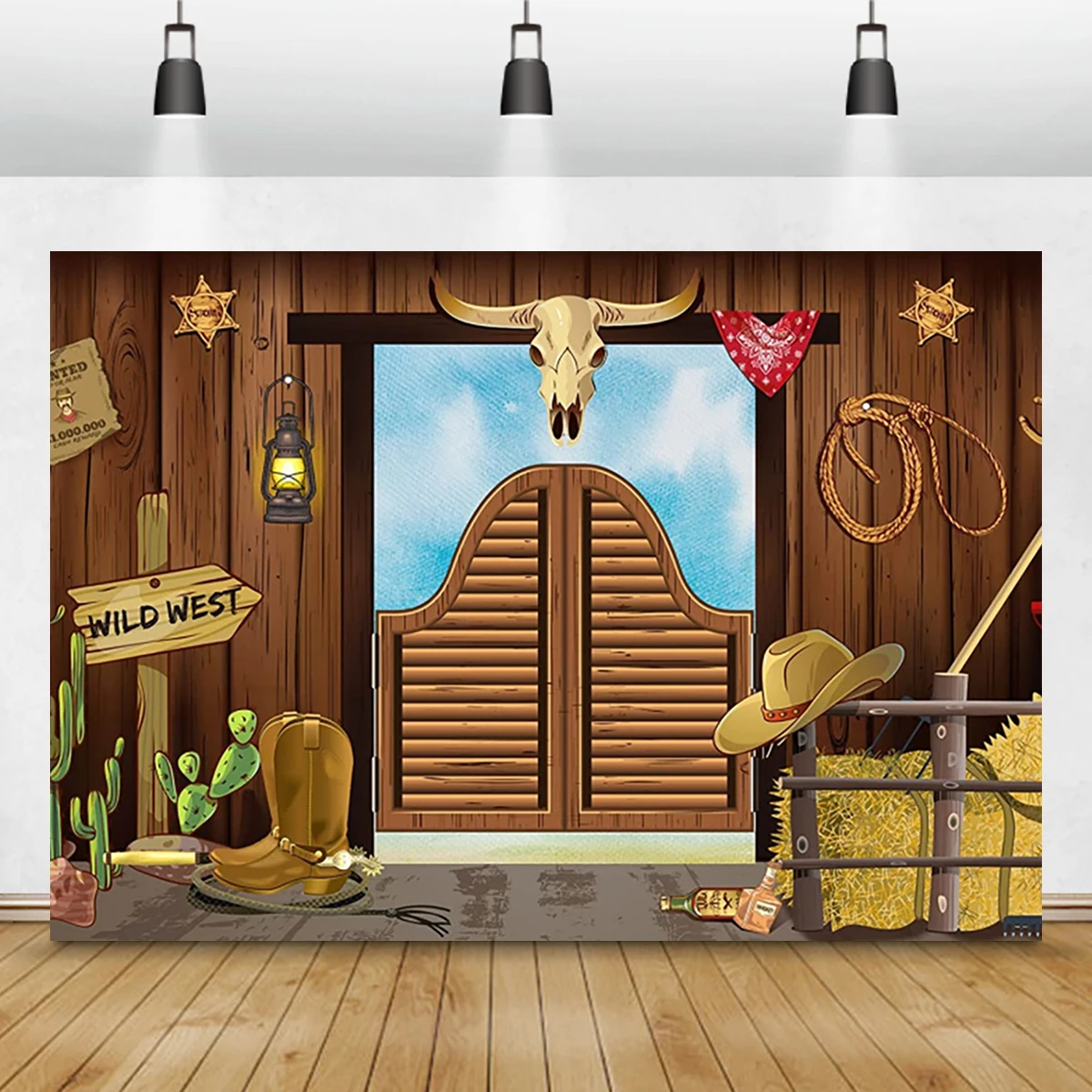 Western Theme Backdrops
