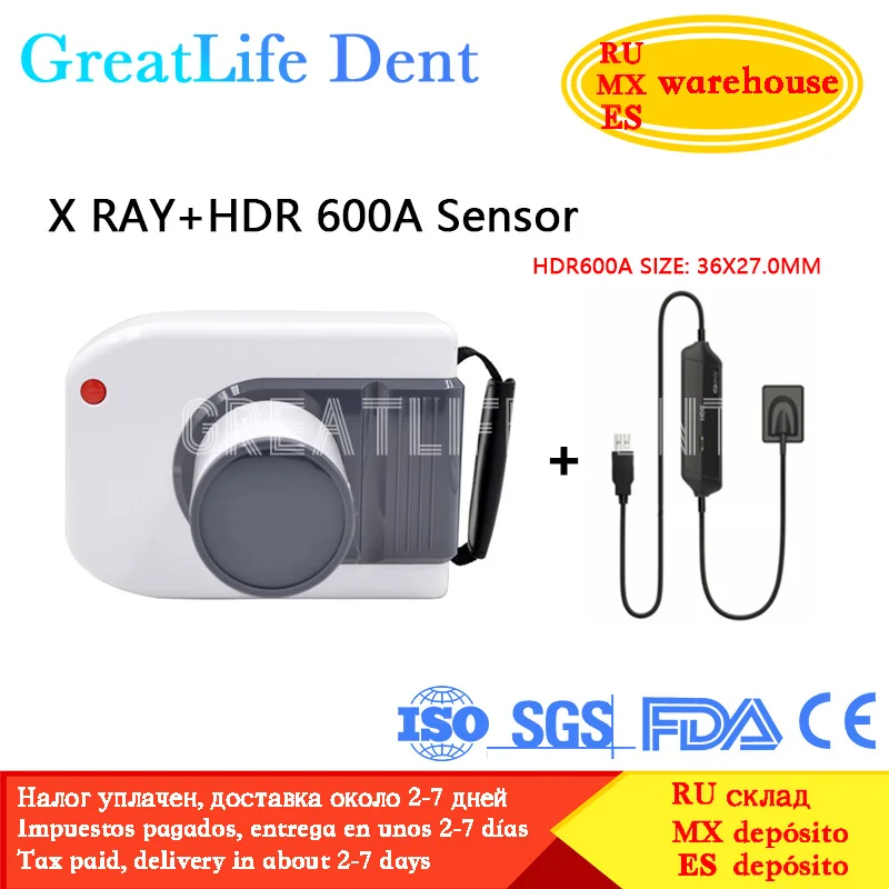 Máquina de rayos X Dental portátil, dispositivo Digital con hiperluz ...