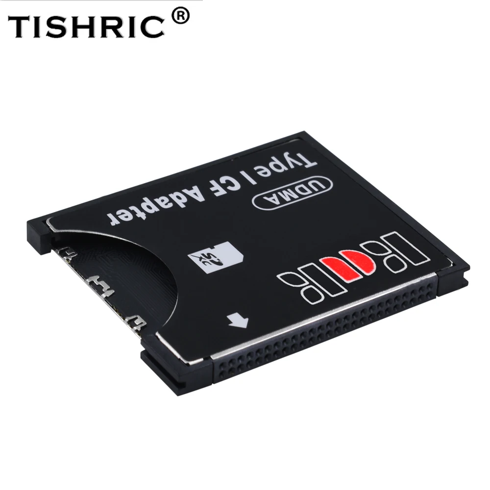 TISHRIC Adaptador SD a CF tipo I, compatible con tarjeta SD SDHC SDXC ...