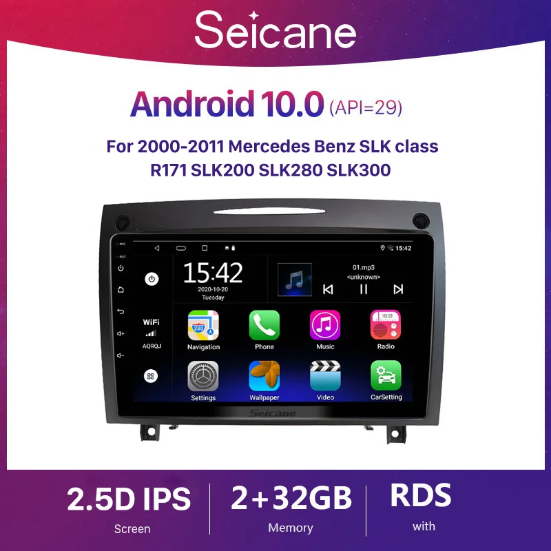 Seicane Android Head Unit modification | Mercedes SLK World