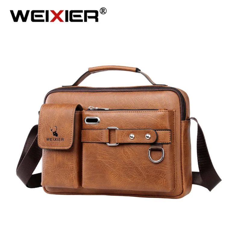 WEIXIER-Fashion-Men-Briefcase-Bag-High-Quality-Business-Famous-Brand-PU ...