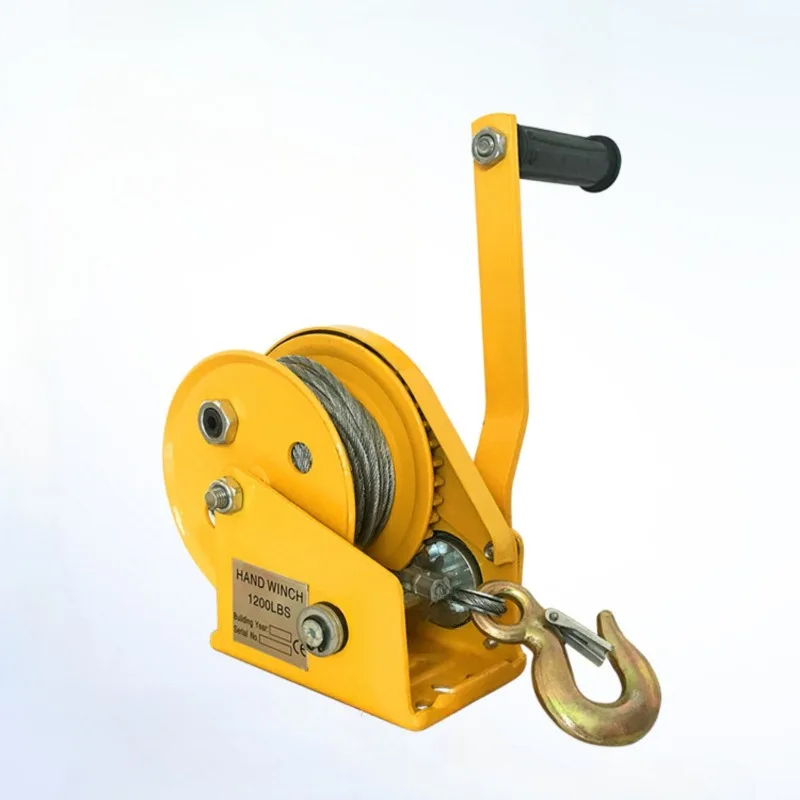 Manual-hand-winch-two-way-self-locking-small-automatic-brake-winch ...