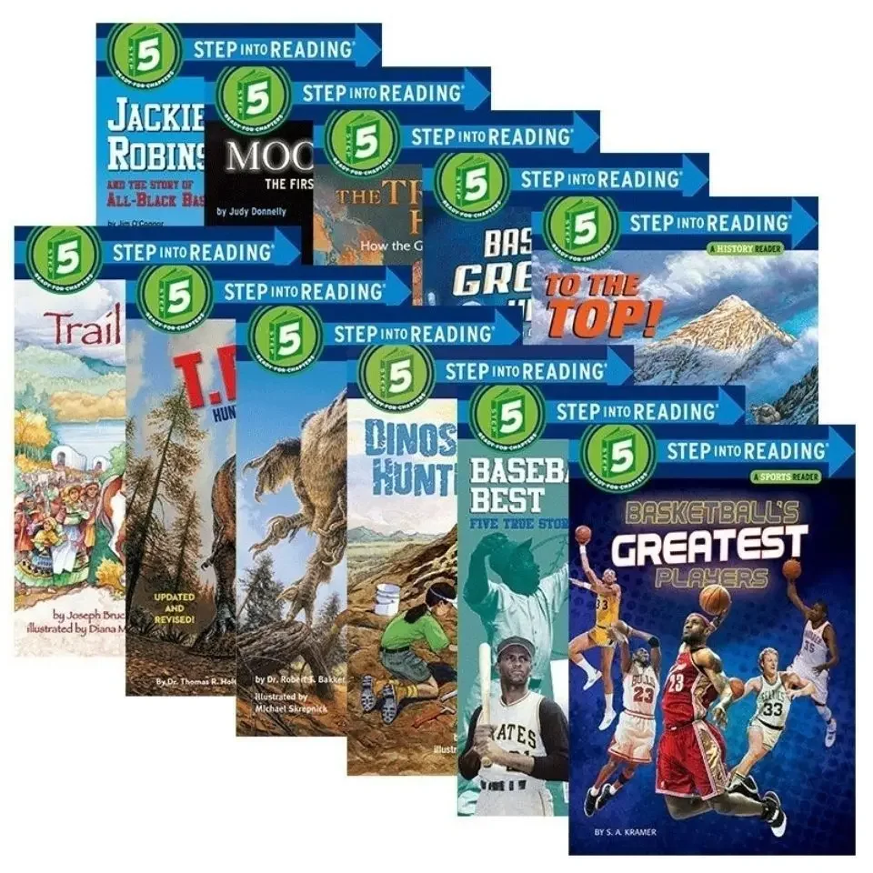 11-Books-set-Step-Into-Reading-Level-5-Ready-for-Chapters-In-English ...