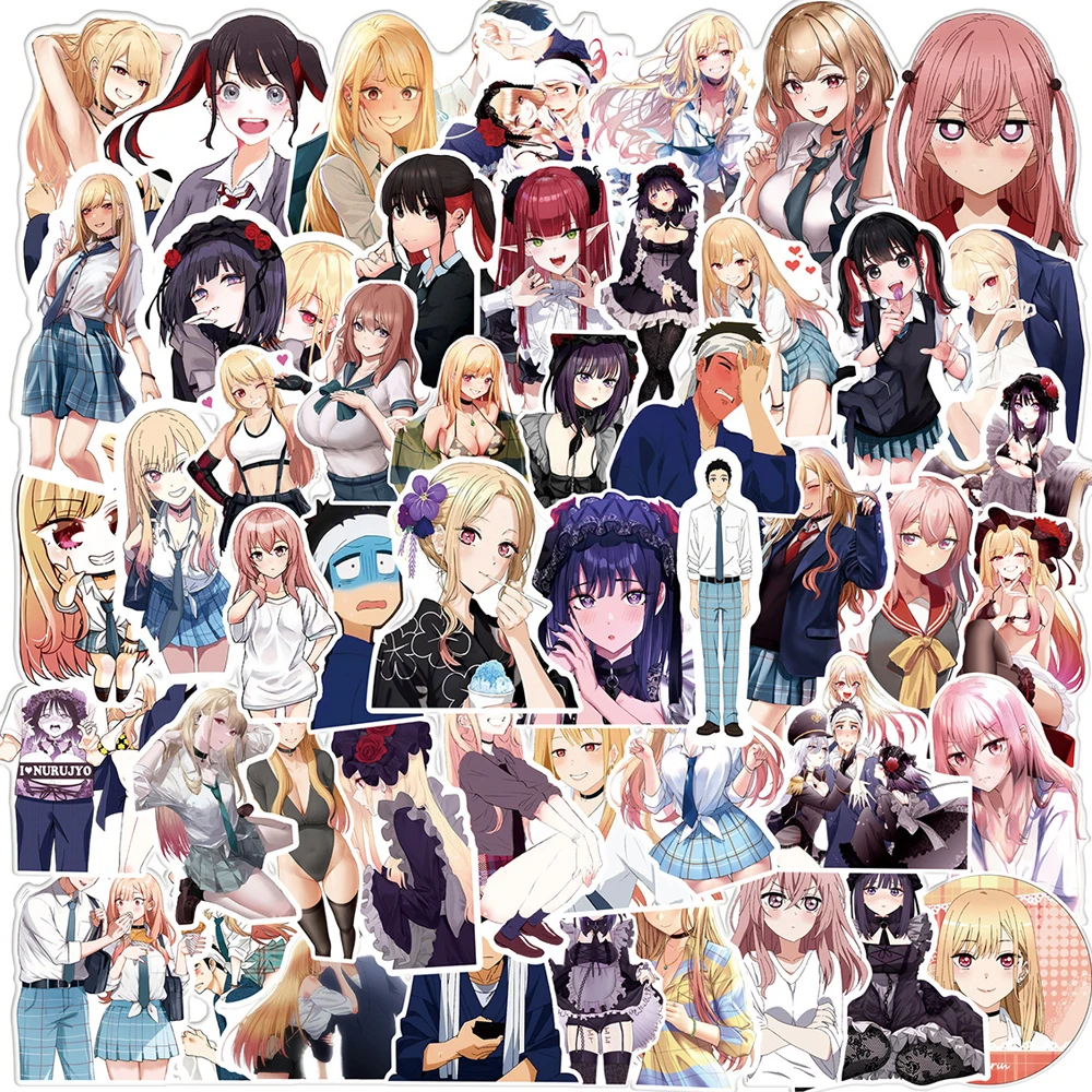 10-30-50PCS-My-Dress-Up-Darling-Anime-Stickers-Decal-Skateboard-Phone ...