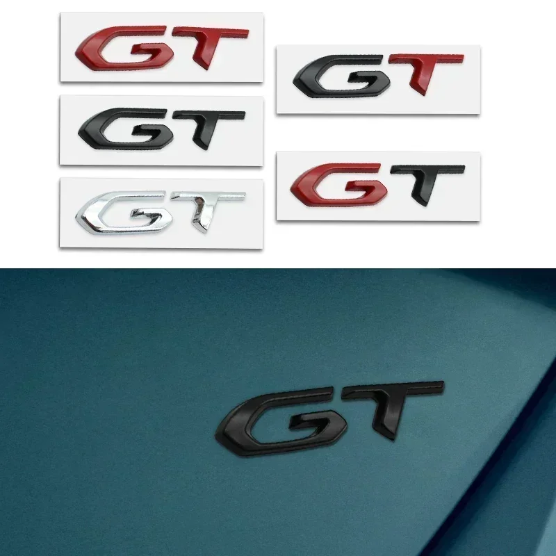 3D-Car-Sticker-GT-Logo-Metal-Emblem-Badge-Decals-For-Peugeot-206-207 ...