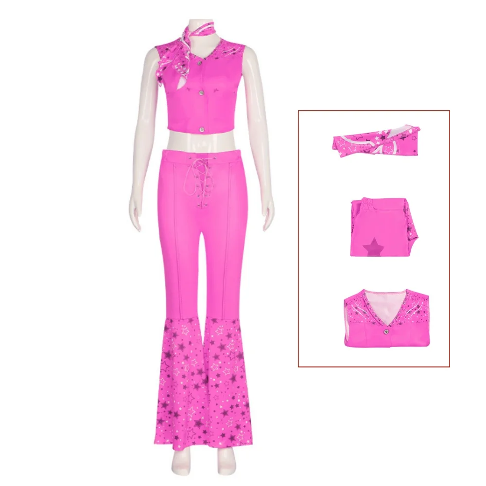 -Disfraz de película Barbiee para mujer, vestido de princesa, traje de ...