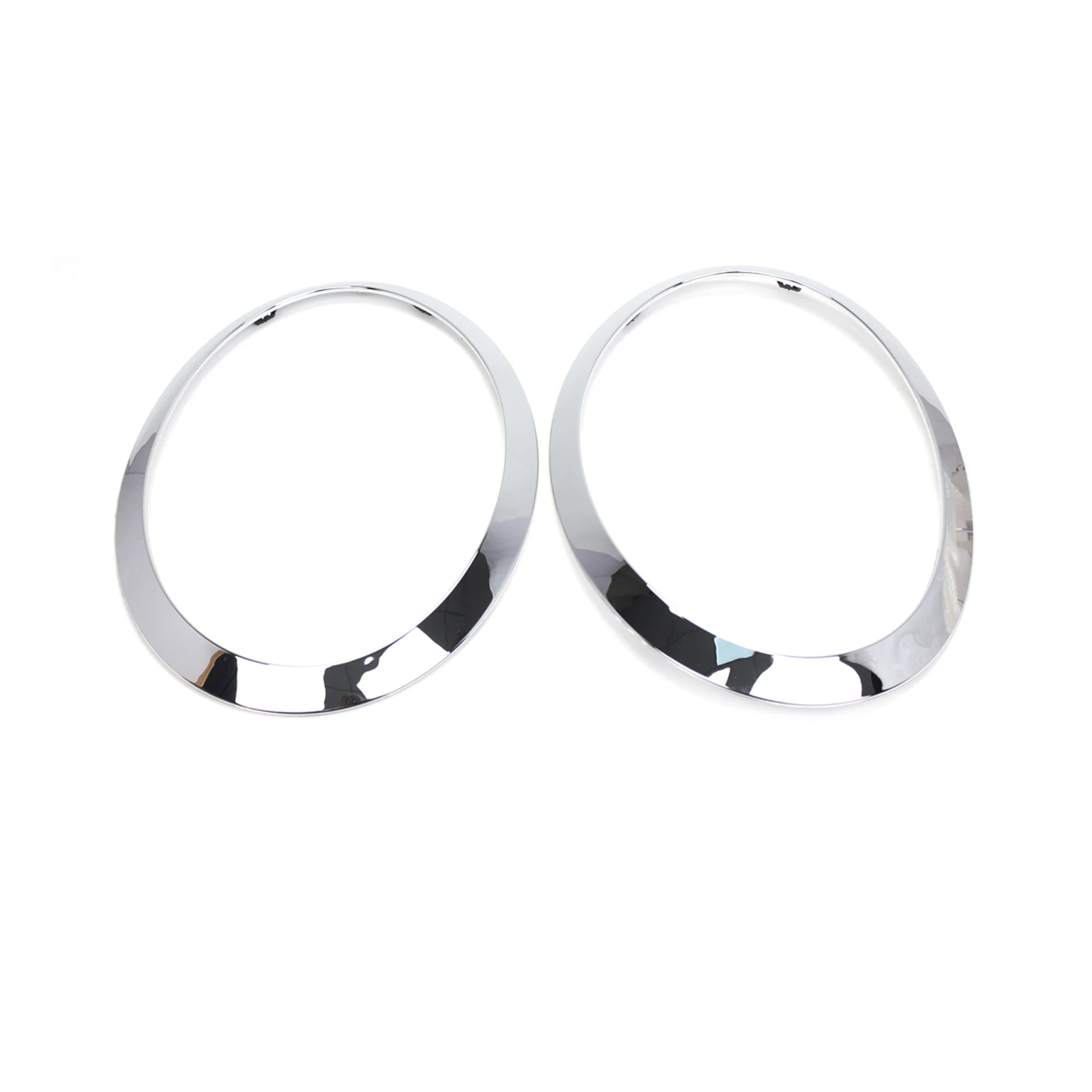 2pcs Headlight Trim Ring for BMW MINI F55/F56/F57 2014-2021 Black ABS ...