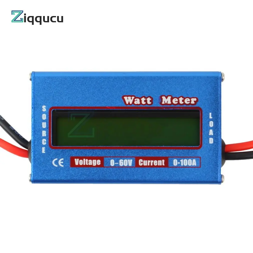 Digital-LCD-DC-60V-100A-Balance-Voltage-Battery-Power-Analyzer-RC-Watt ...