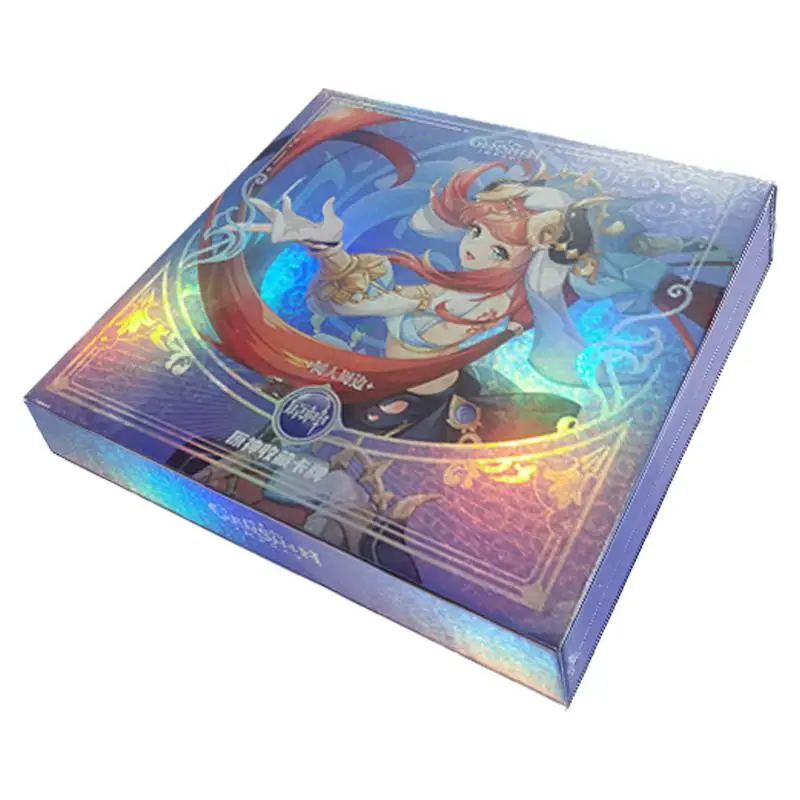 Caja-de-tarjetas-de-impacto-Genshin-genuino-figura-de-Anime-Aether-Jean ...