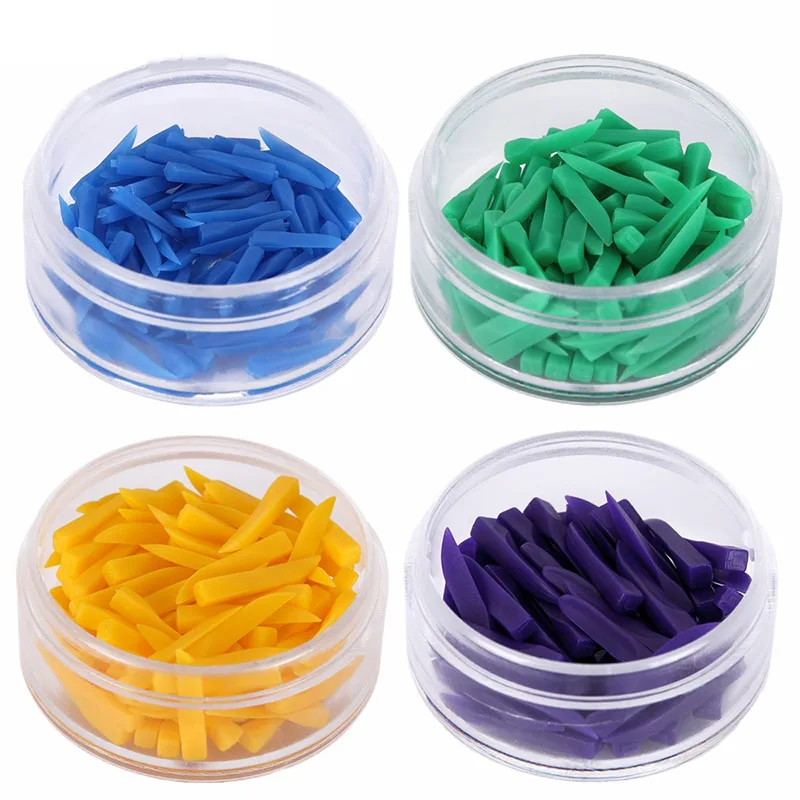 100pcs-Disposable-Dental-Wedges-Interdental-Composite-Filling-Material ...