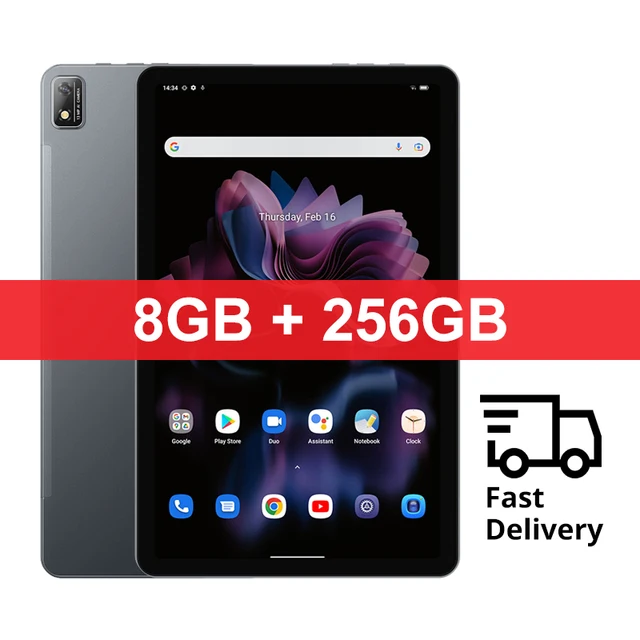 【World Premiere】Blackview Tab 16 Tablet Android 8GB+256GB 11''2k FHD+ ...