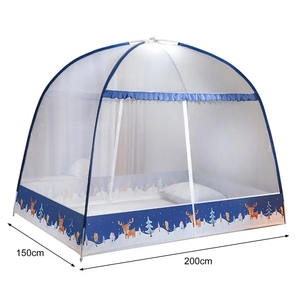 Fully-Enclosed-Mosquito-Net-Premium-Dual-Door-Mosquito-Tent-Quick ...