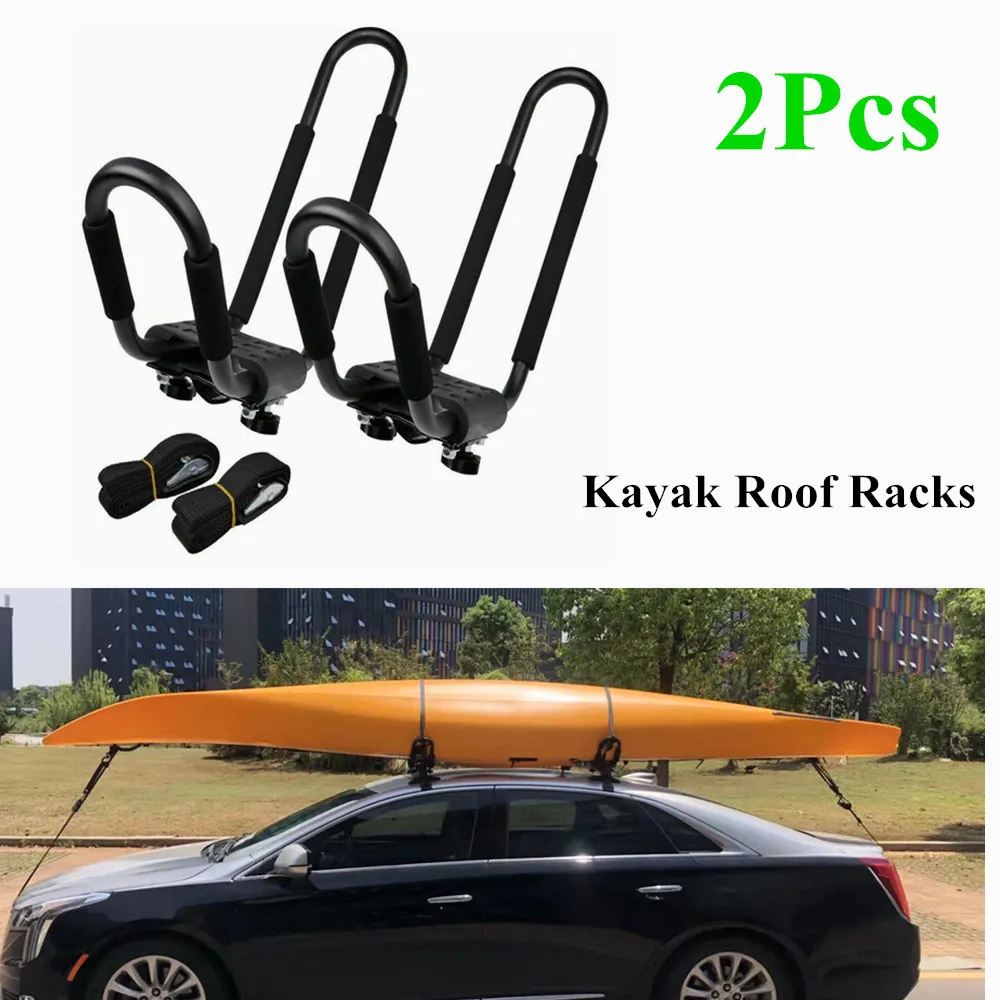 2-Stuks-Kajak-Dakdrager-Kajak-Kano-Boot-Surfplank-Dak-Top-Mount-Rekken ...
