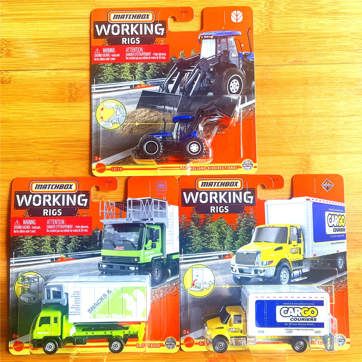 2023 Matchbox 1:64 Tractor flatbed truck engineering transport truck ...