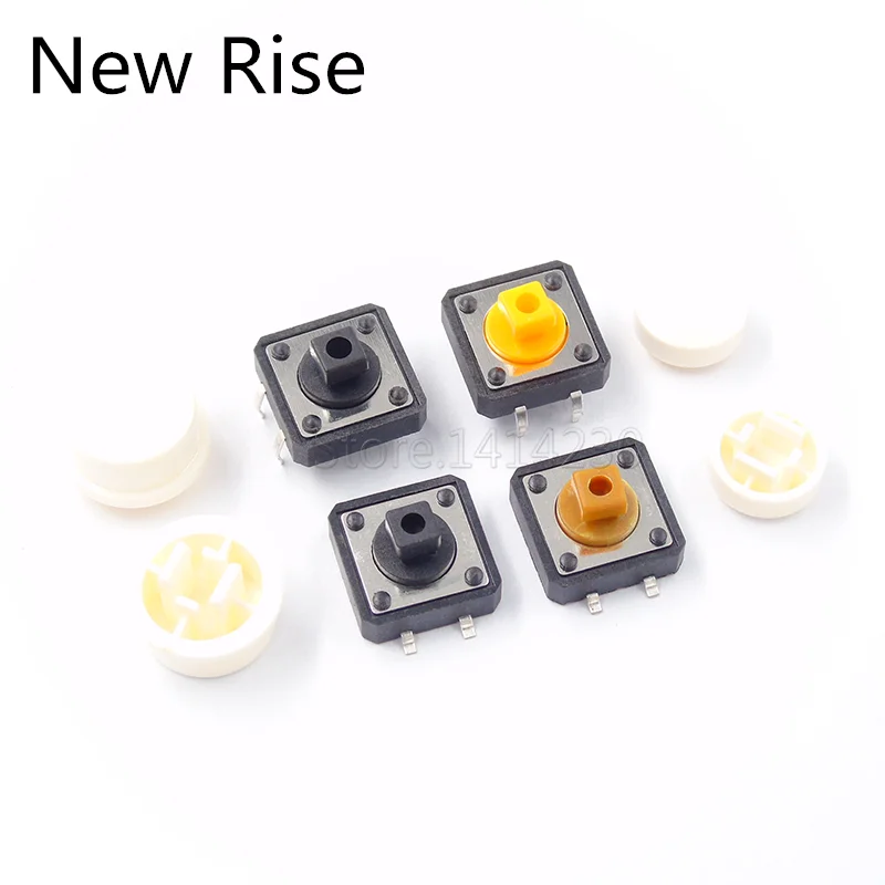 20PCS-12x12x7-3mm-Square-Micro-switch-12-12-7-3mm-Momentary-Tactile ...