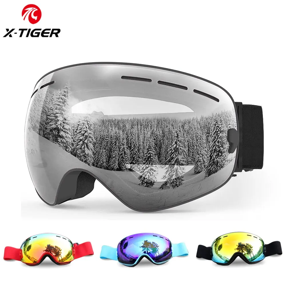 X-TIGER-Ski-Goggles-Windproof-Skiing-Glasses-Double-Layers-Anti-fog-UV ...