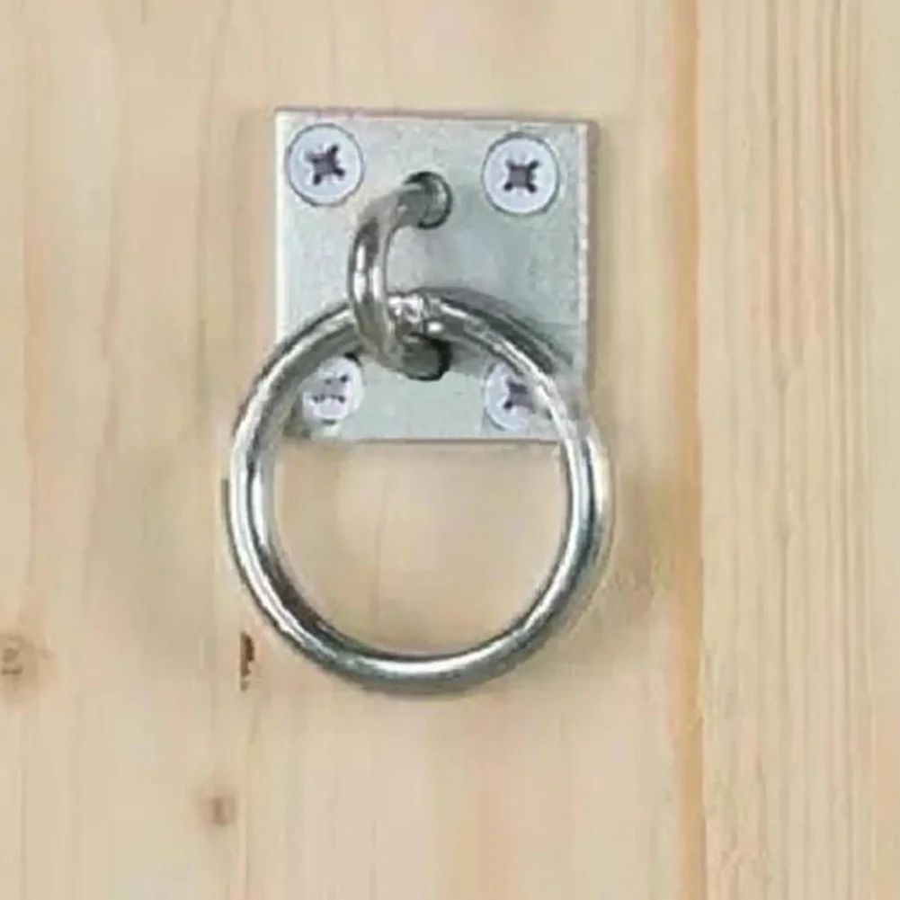 Stable Tie Ring for Horses Heavy Duty Iron Construction 5x5cm Base ...