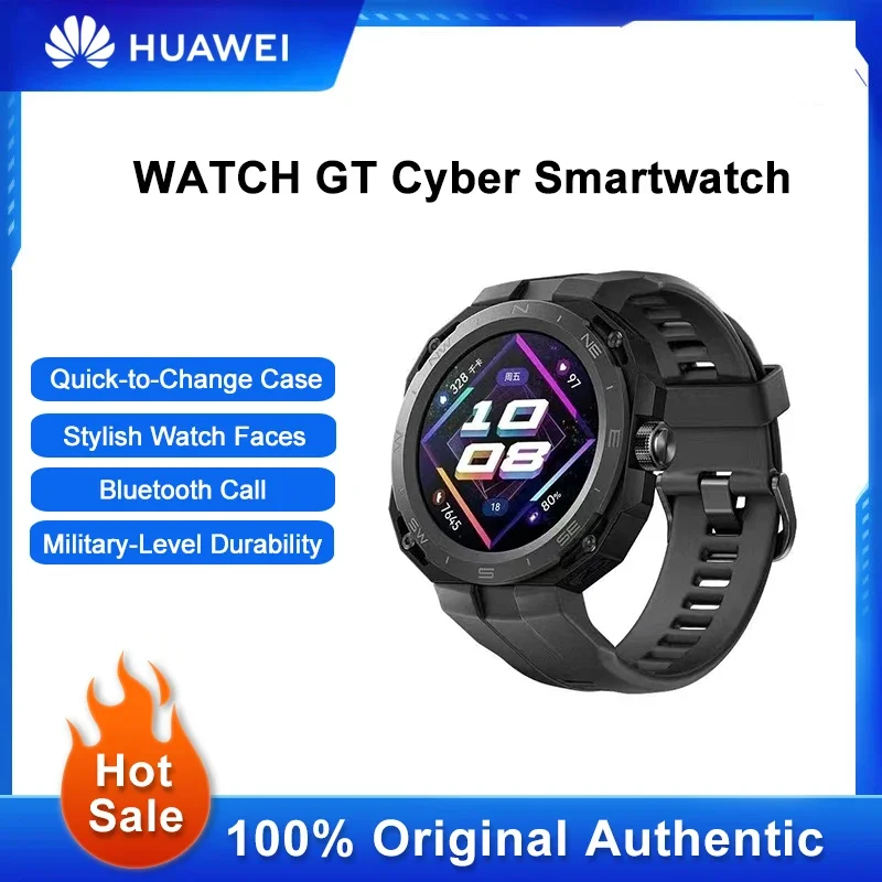 Huawei-WATCH-GT-Cyber-SmartWatch-Blood-Oxygen-Heart-Rate-Monitor ...