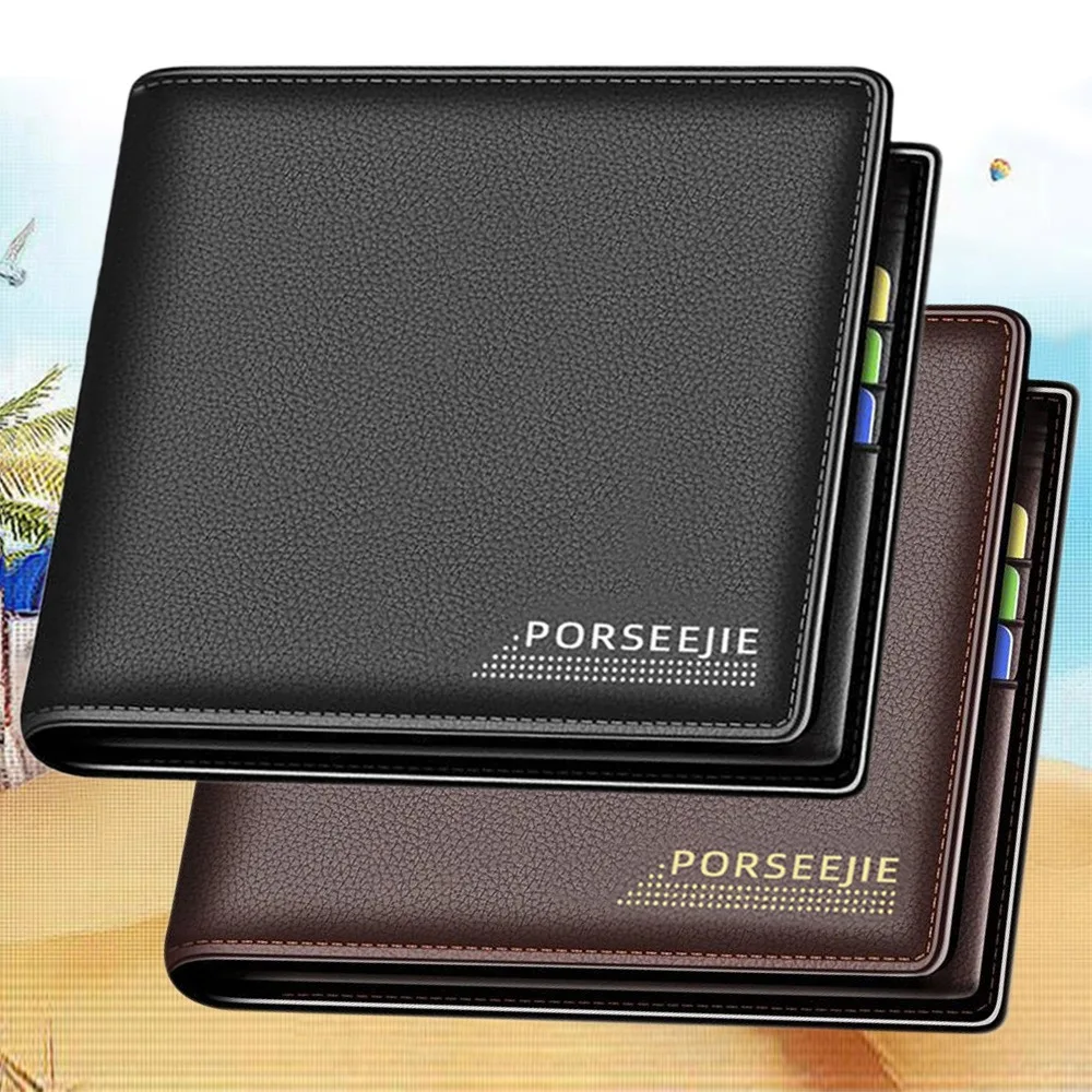 Short-Male-Wallet-Men-s-PU-Leather-Wallet-Business-Retro-Cash-Clip ...