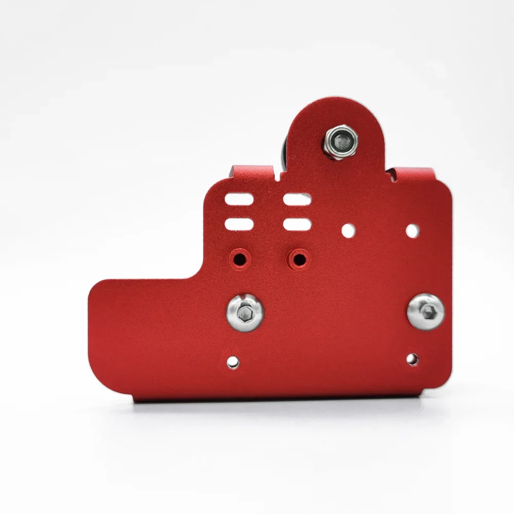 3D-Printer-Parts-Extruder-Back-Support-Metal-Plate-With-Pulley-3D ...
