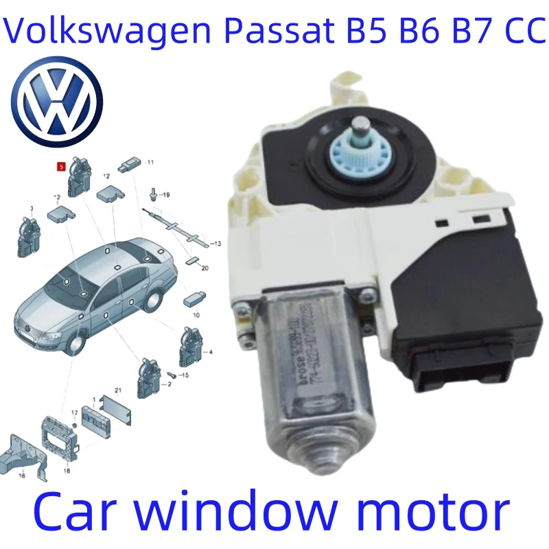 NEW-VW-Passat-B5-B6-B7-Motor-de-Janela-CC-e-M-dulos-1K0959794L ...