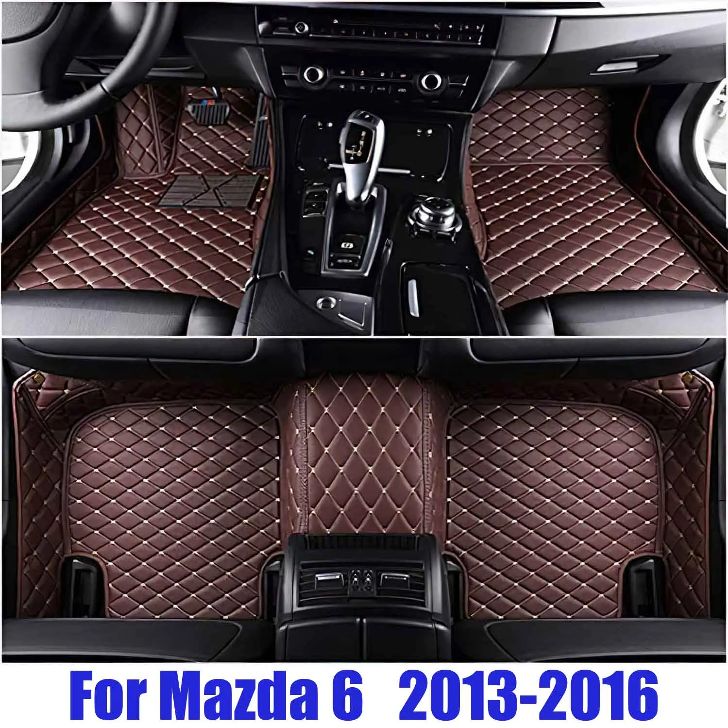 5 Seat Car Floor Mats Fit For Mazda 6 Atenza GJ1 GL 2013 2014 2015 2016 ...