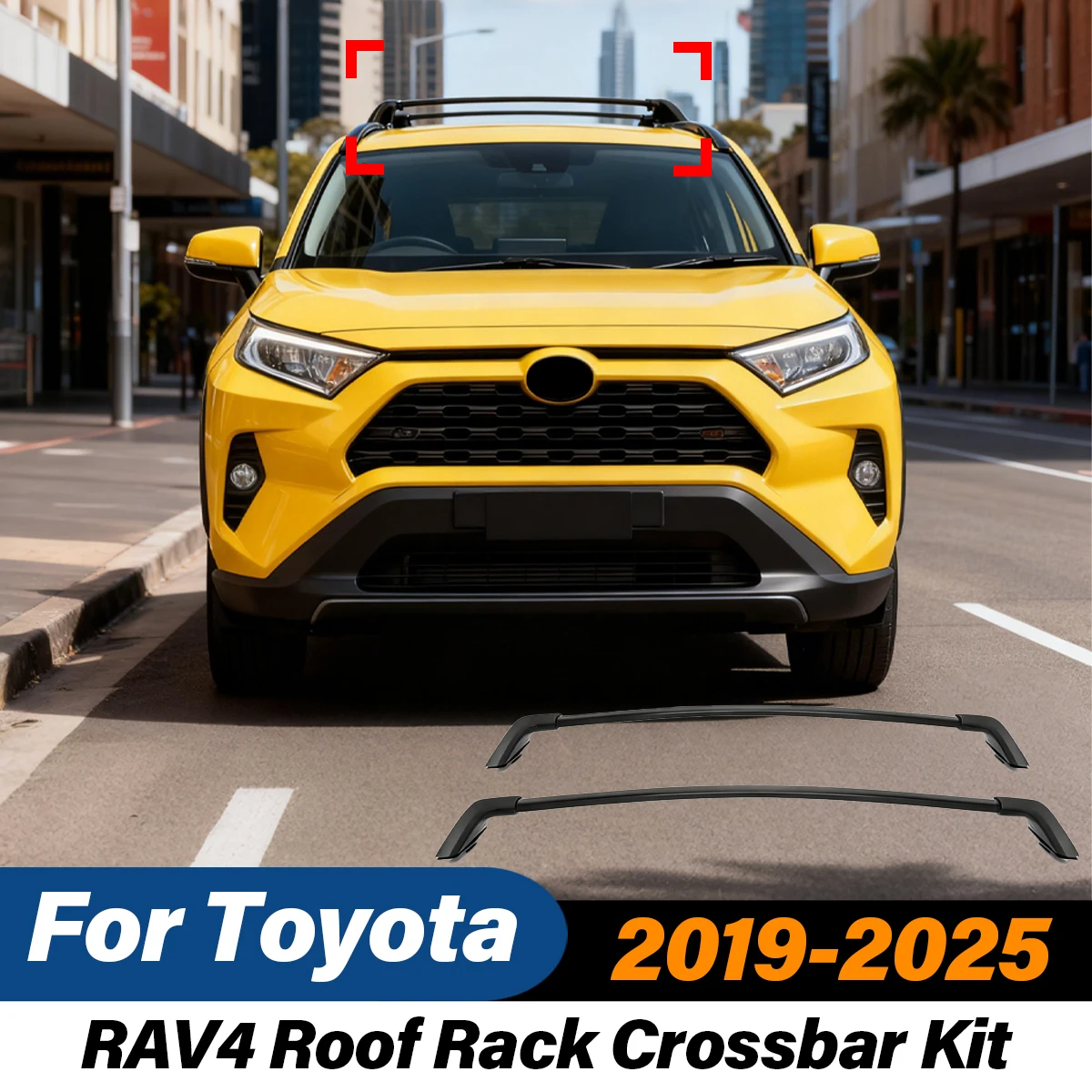 For Toyota RAV4 2019 2020 2021 2022 2023 2024 2025 Automobile Roof Rack ...