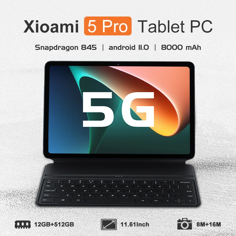 2023 nova versão global original tablet pc 512gb snapdragon 865 ...