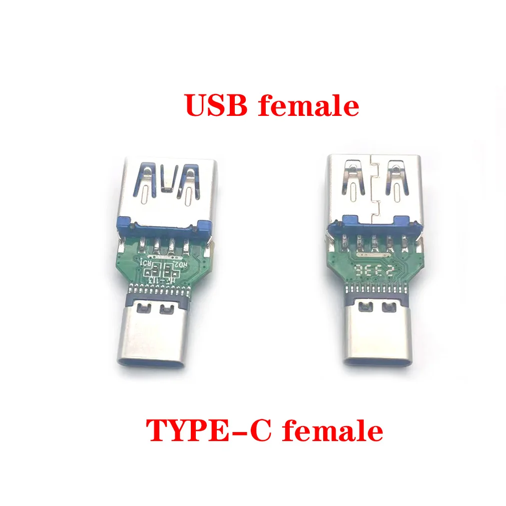 1-10PCS-USB-female-Connector-USB-to-DIP-Adapter-female-connector-2-54 ...