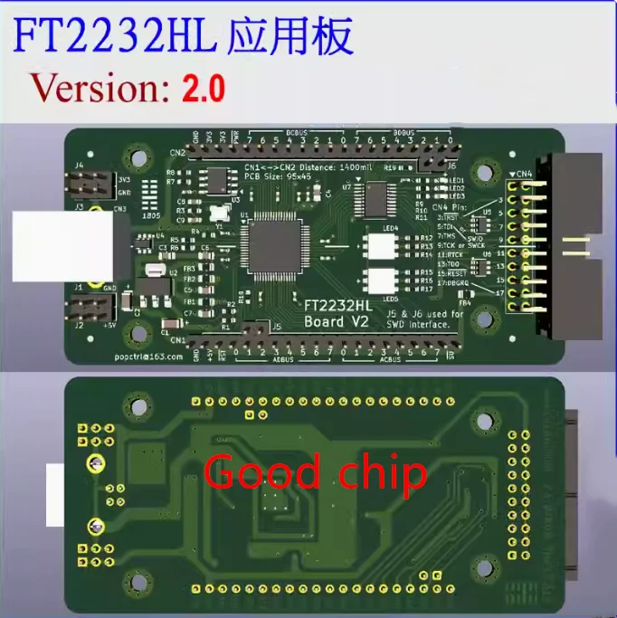 1PCS FT2232HL FT4232HL FT2232H-56Q FT2232HL new development board ...
