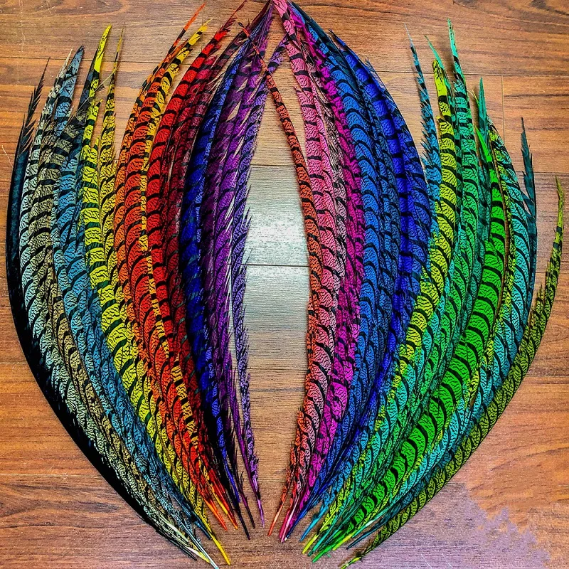 75-80cm-29-31-inches-Zebra-Pheasant-Feather-Natural-Pheasant-Tail ...