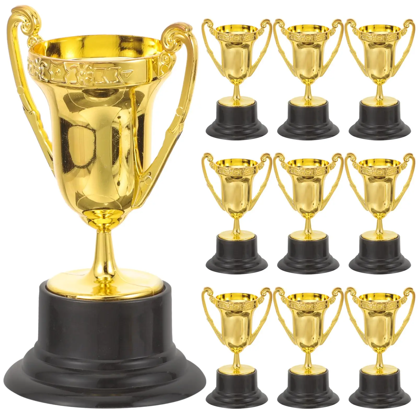Mini-trofeo-de-pl-stico-dorado-de-10-piezas-para-ni-os-premios-para ...