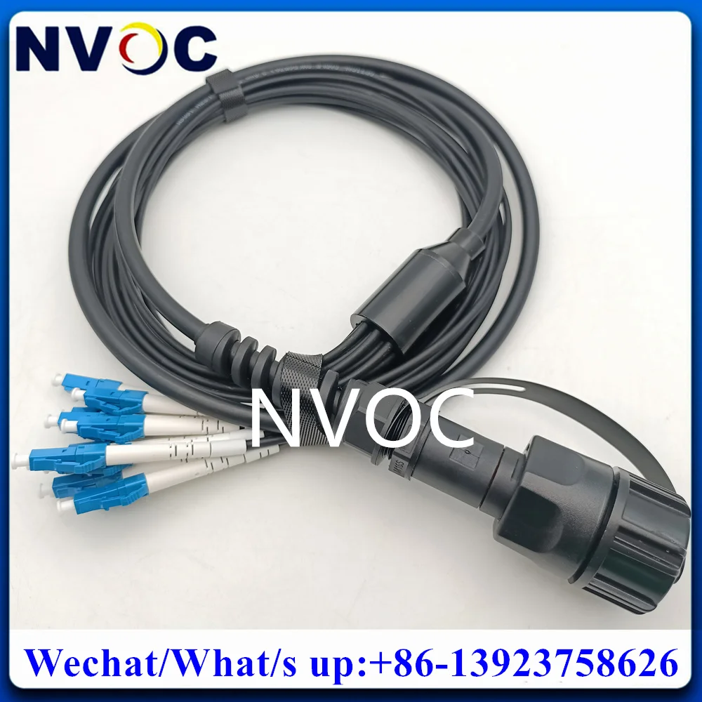 2Pcs-12C-SM-G657A1-3M-5M-12Cores-ODVA-MPO-Male-Female-to-LCUPC-Outdoor ...