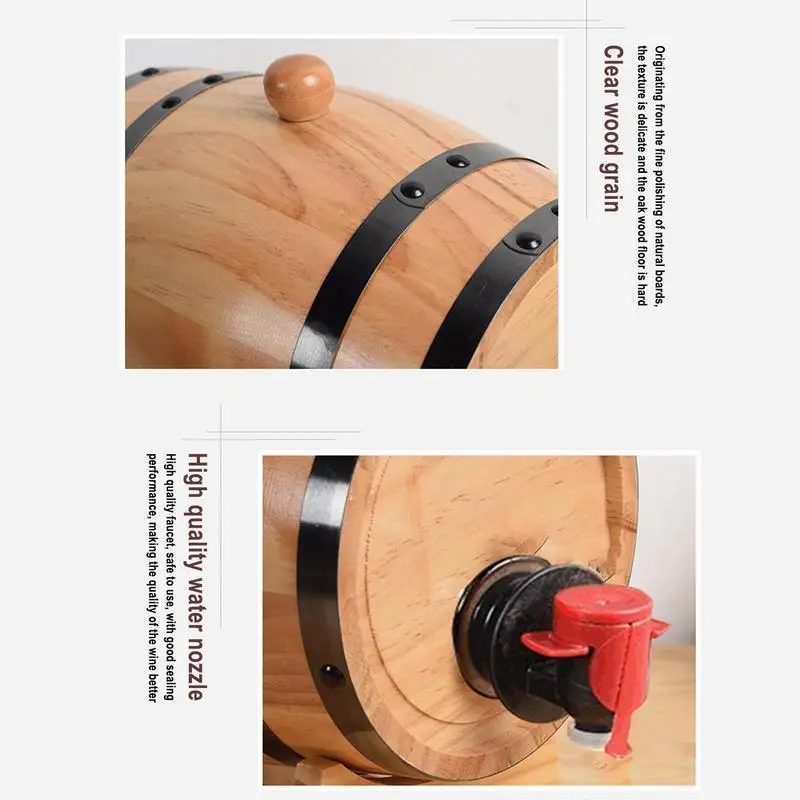 Oak Barrel Wood Grain