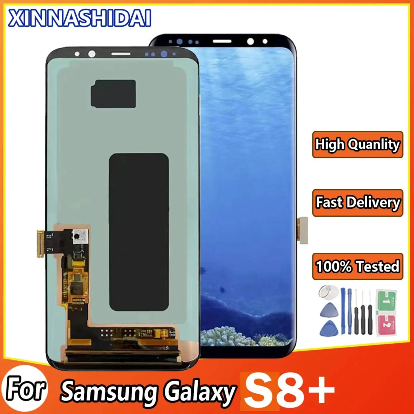 BRAND-NEW-TFT-For-Samsung-Galaxy-S8-LCD-SupeG955-G955F-G955fd-Touch ...