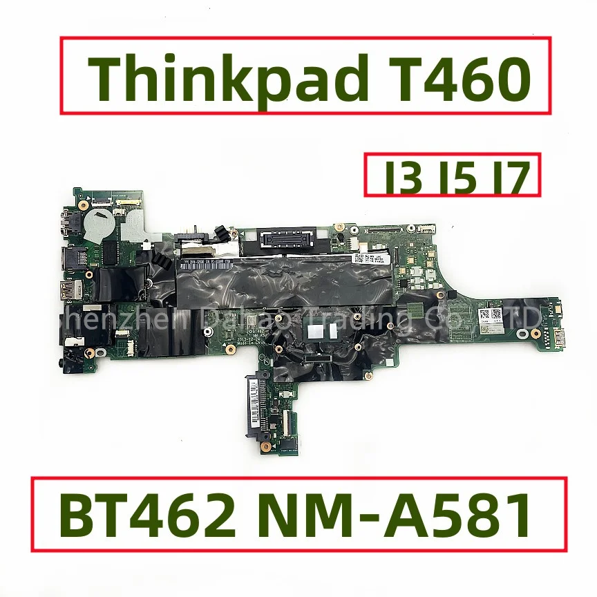 BT462-NM-A581-For-Lenovo-Thinkpad-T460-Laotop-Motherboard-With-I3-I5-I7 ...