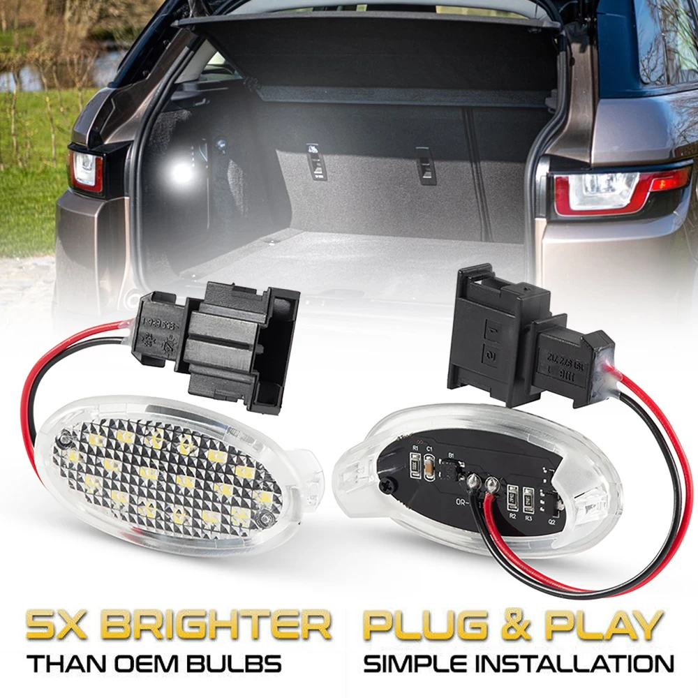 LED Interior Boot Trunk Luggage Light For Land Rover Range Rover Evoque ...