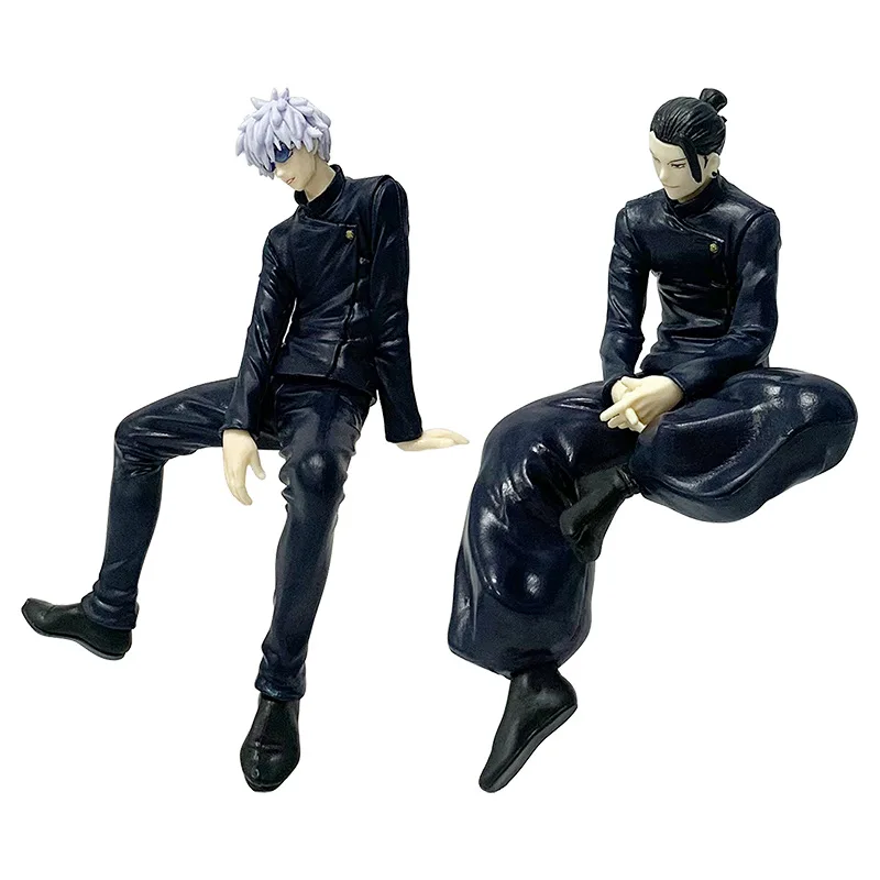 14CM-Anime-Jujutsu-Kaisen-Satoru-Gojo-Geto-Suguru-Figure-Seated-Noodle ...