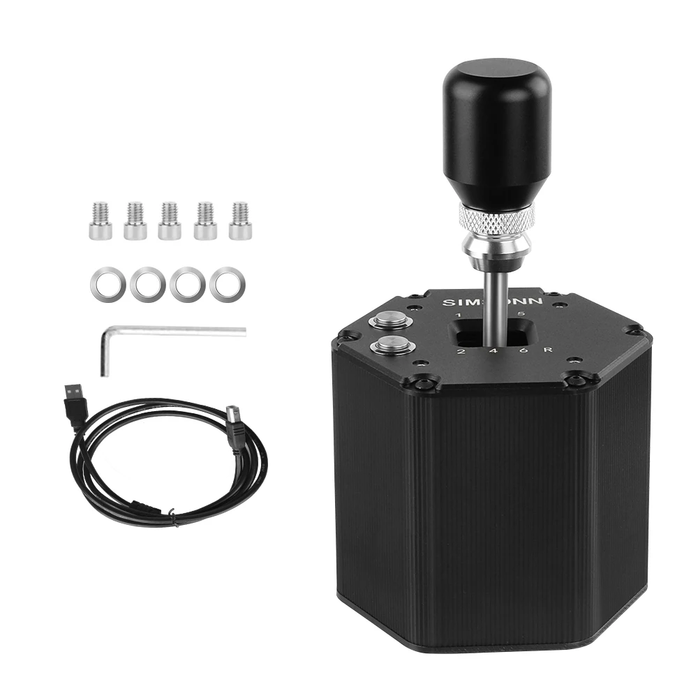 SIMSONN 6-Speed Gaming Shifter For G29 Sim Racing Wheels Force Driving ...