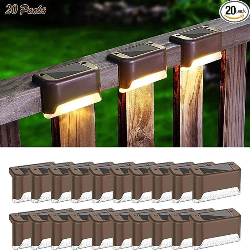 Solar-Deck-Lights-20-Pack-Outdoor-Step-Lights-Waterproof-Led-Solar ...