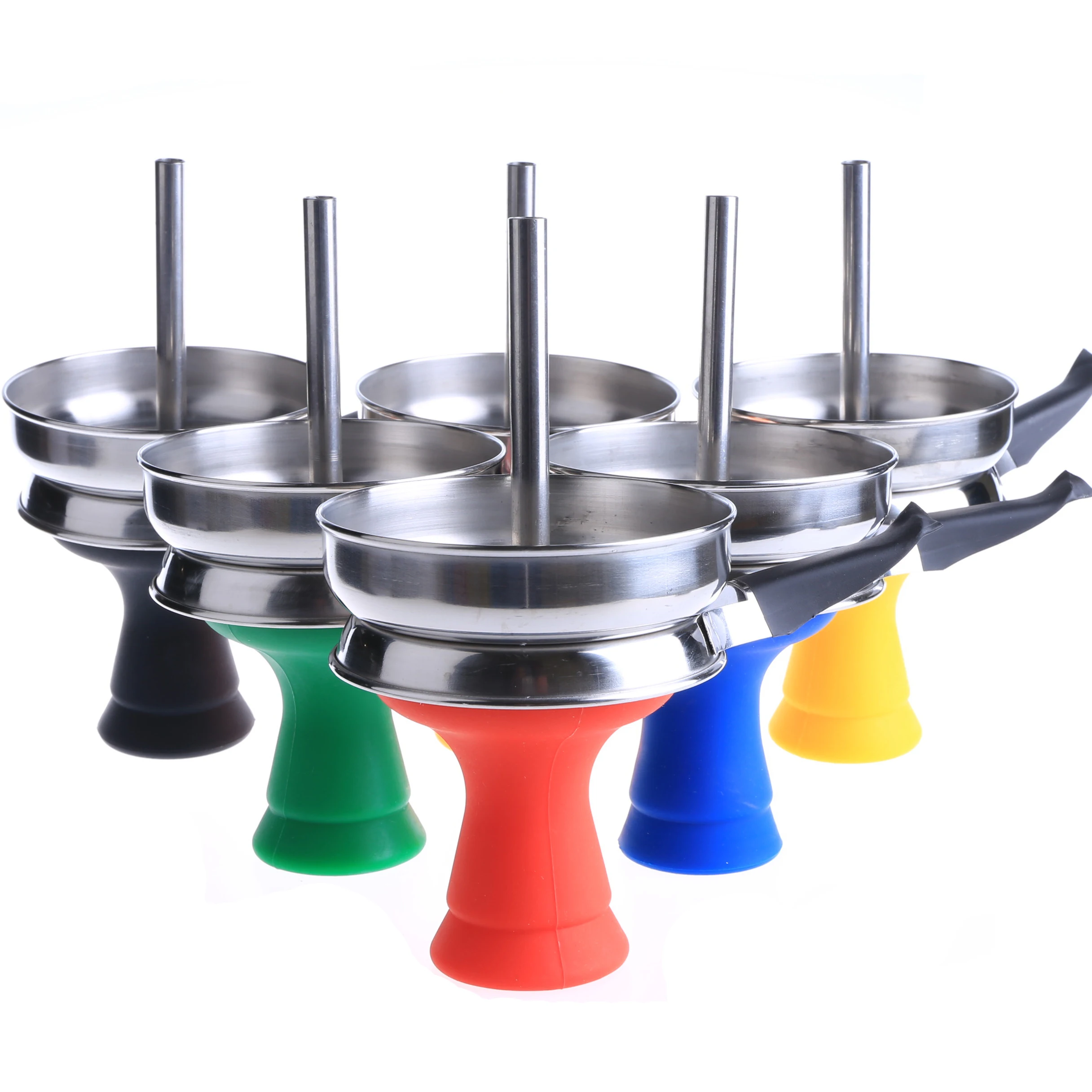 Silicone-Hookah-Bowl-Shisha-Charcoal-Holder-Set-Chicha-Chimney-Bowl ...