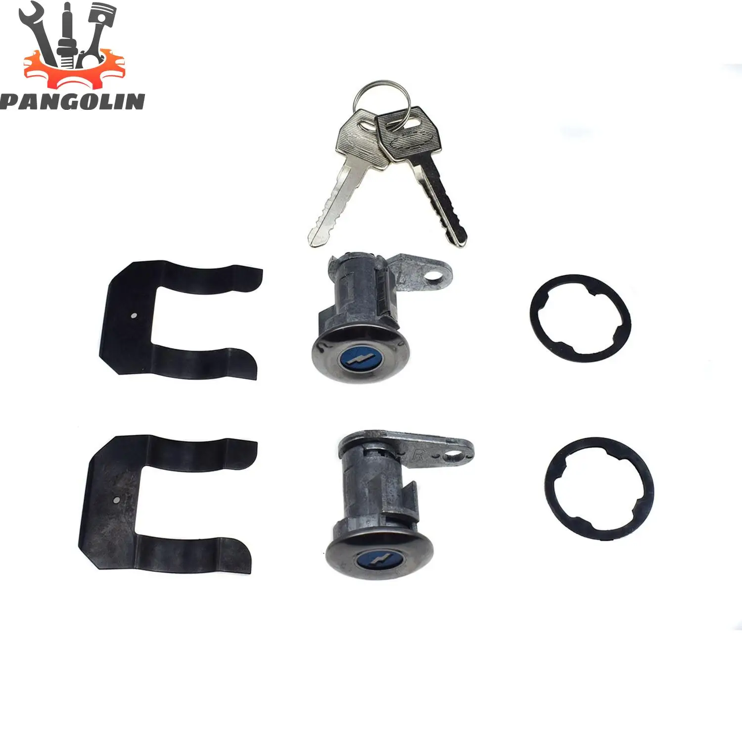 5070001-Auto-Door-Lock-Cylinder-Keys-Set-for-E150-E250-E350-Econoline ...