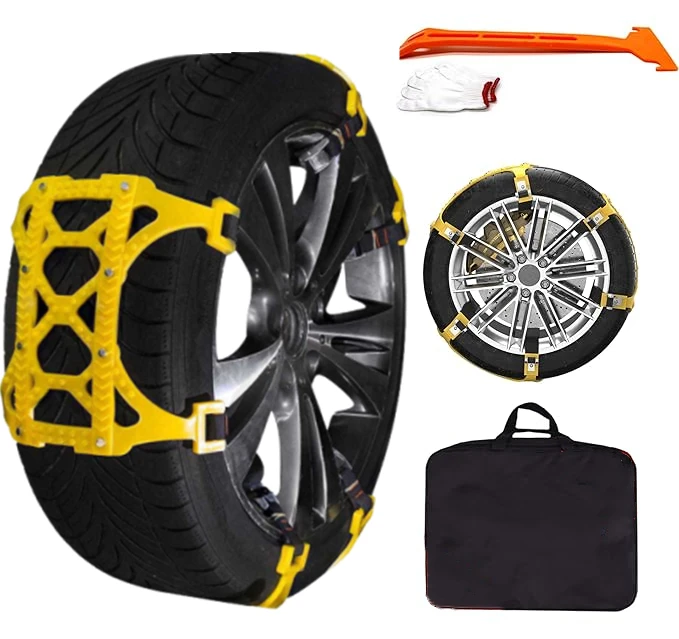 6PCS-Car-Snow-Chain-Off-Road-Motorcycle-Anti-slip-Car-Snow-Chains-Tyre ...