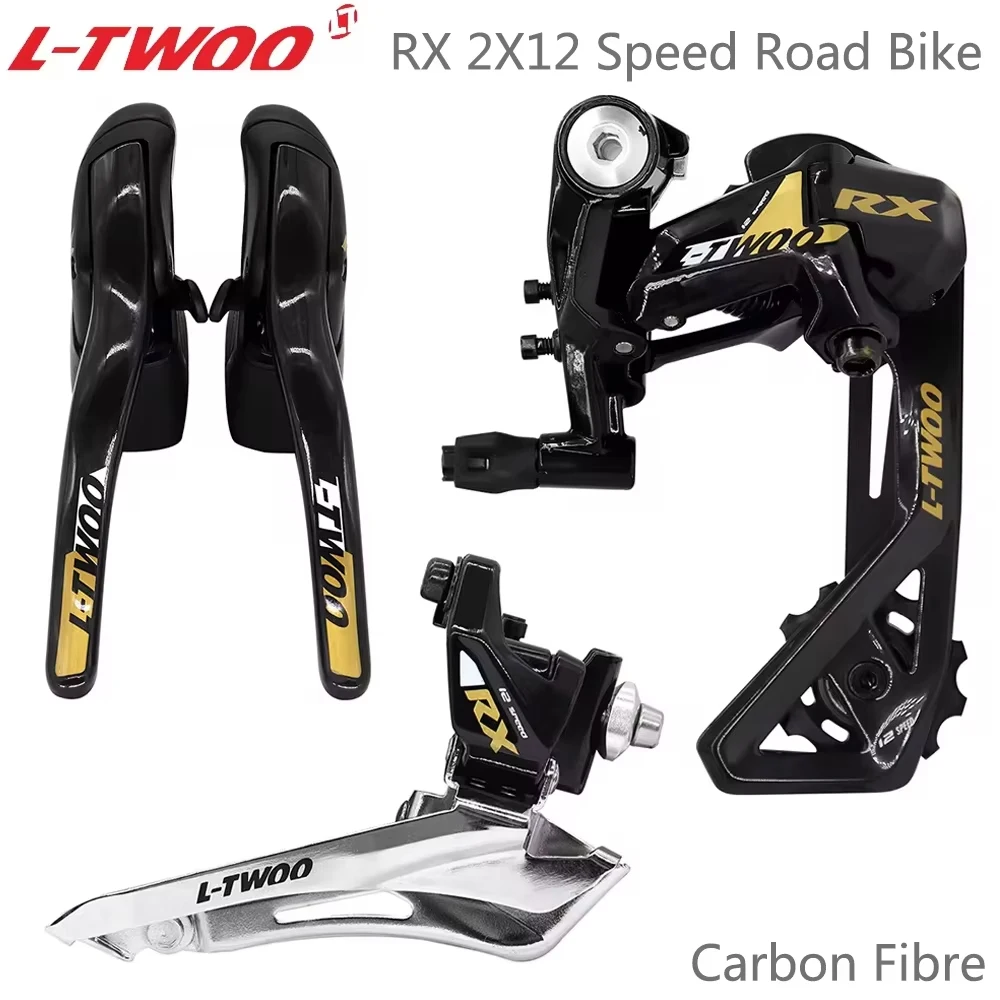 LTWOO-RX-2X12-Speed-Carbon-Fibre-Derailleur-Kits-Road-Bike-Shifter ...