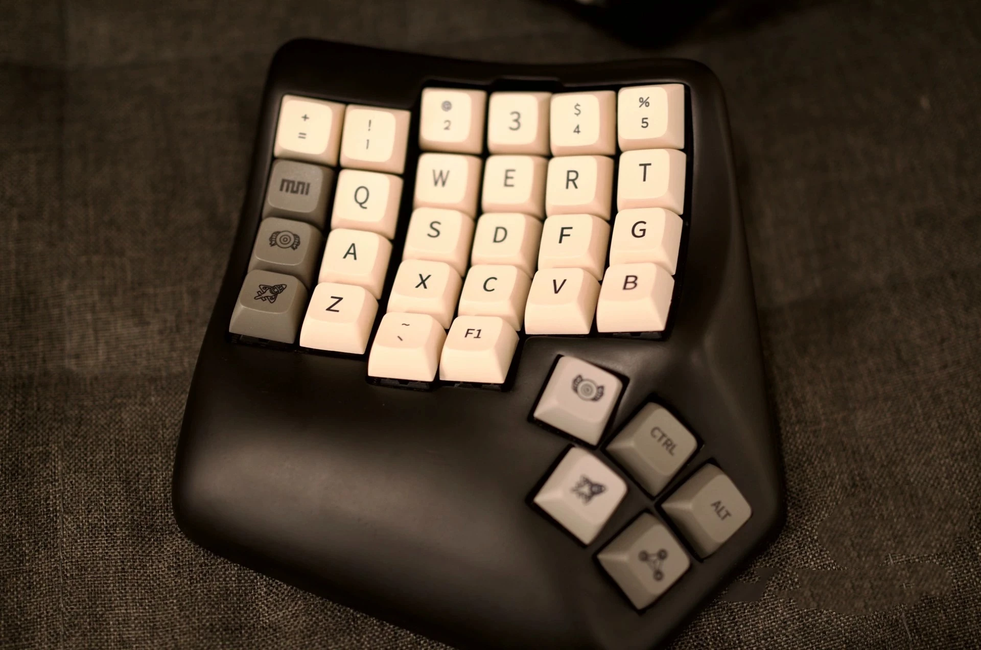 Dual Mode Split Keyboard Kit Custom 3D Printing Wireless Support Macro ...