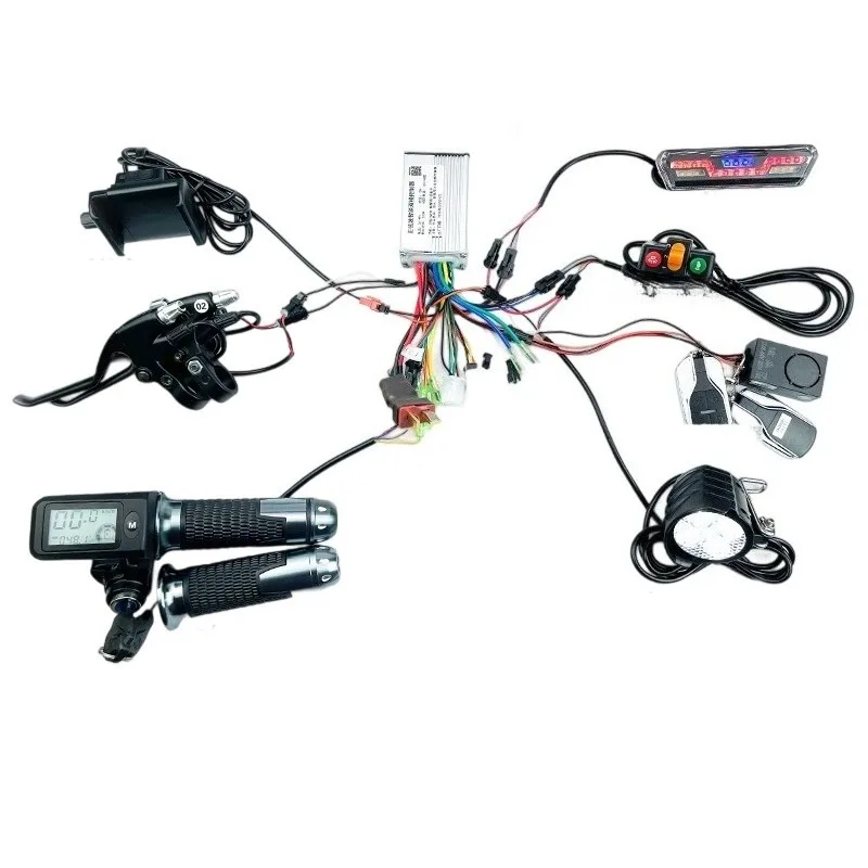 Foldable E-Bike Controller Conversion Kit 36V/48V 350W Universal for ...