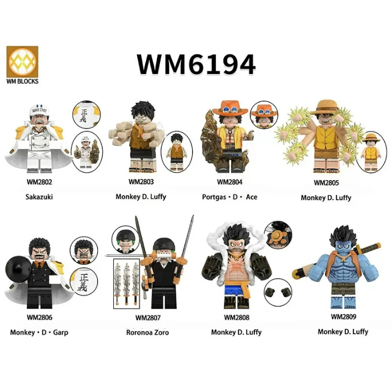 2026 Bandai WM6192 One Piece Luffy OP Ace Garp Zoro Sengoku Mini Man ...