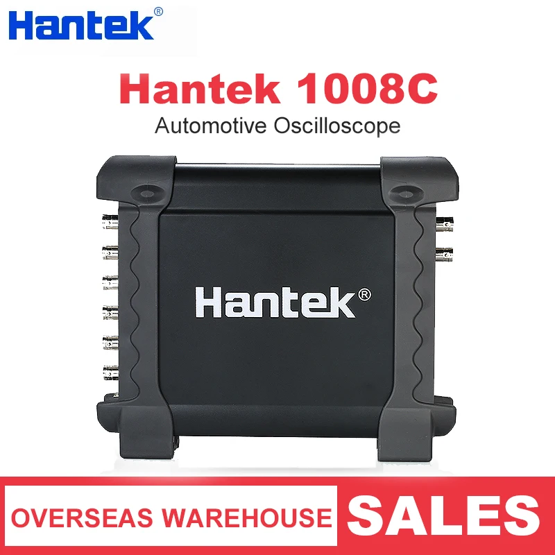 1008c Hantek 8ch Oscilloscope With Ht25 Usb Pc Storage Oscilloscope/daq ...