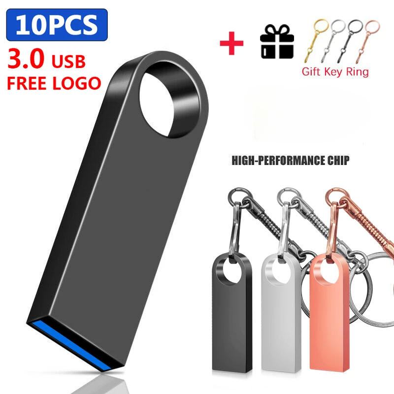 10PCS-USB3-0-flash-drive-Super-mini-32GB-pendrive-metal-16GB-32GB-64GB ...
